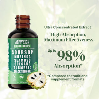 VYXION Soursop Liquid Drops | 10-in-1 Daily Wellness Support